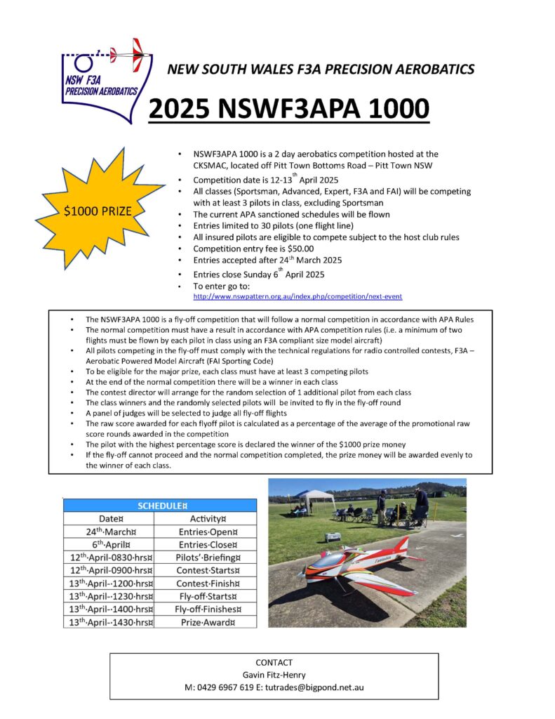 NSWF3APA 1000 Pilot Information - 2025 - Rev B (for NSWPF Website ...